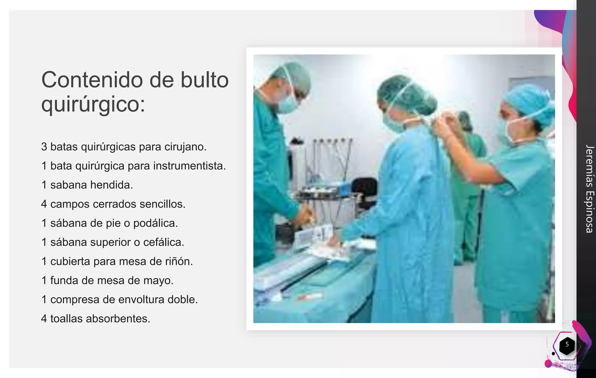Bulto Quirúrgico Y Autoclaves Pptx
