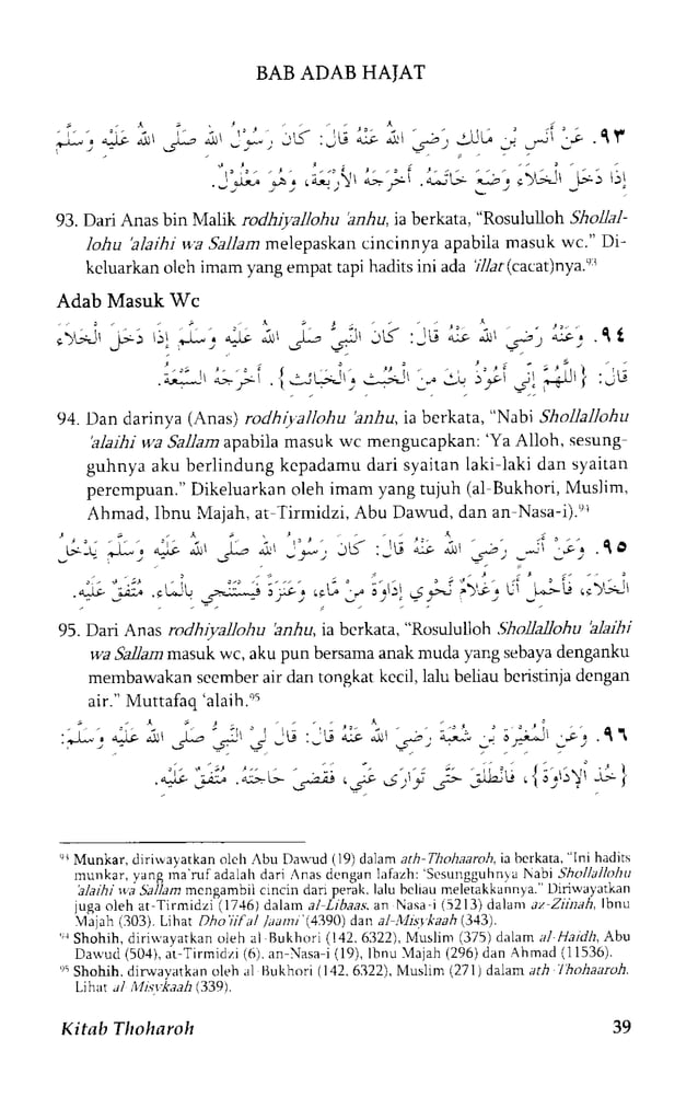 Bulughul Maram Ibnu Hajar | PDF