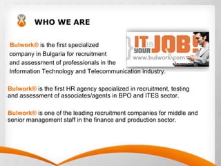 Bulwork Presentation English | PPT