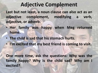 Noun Clause | PPTX