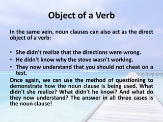 Noun Clause | PPTX