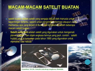 Bumi, bulan dan satelit buatan | PPTX