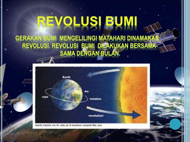 Bumi, bulan dan satelit buatan | PPTX