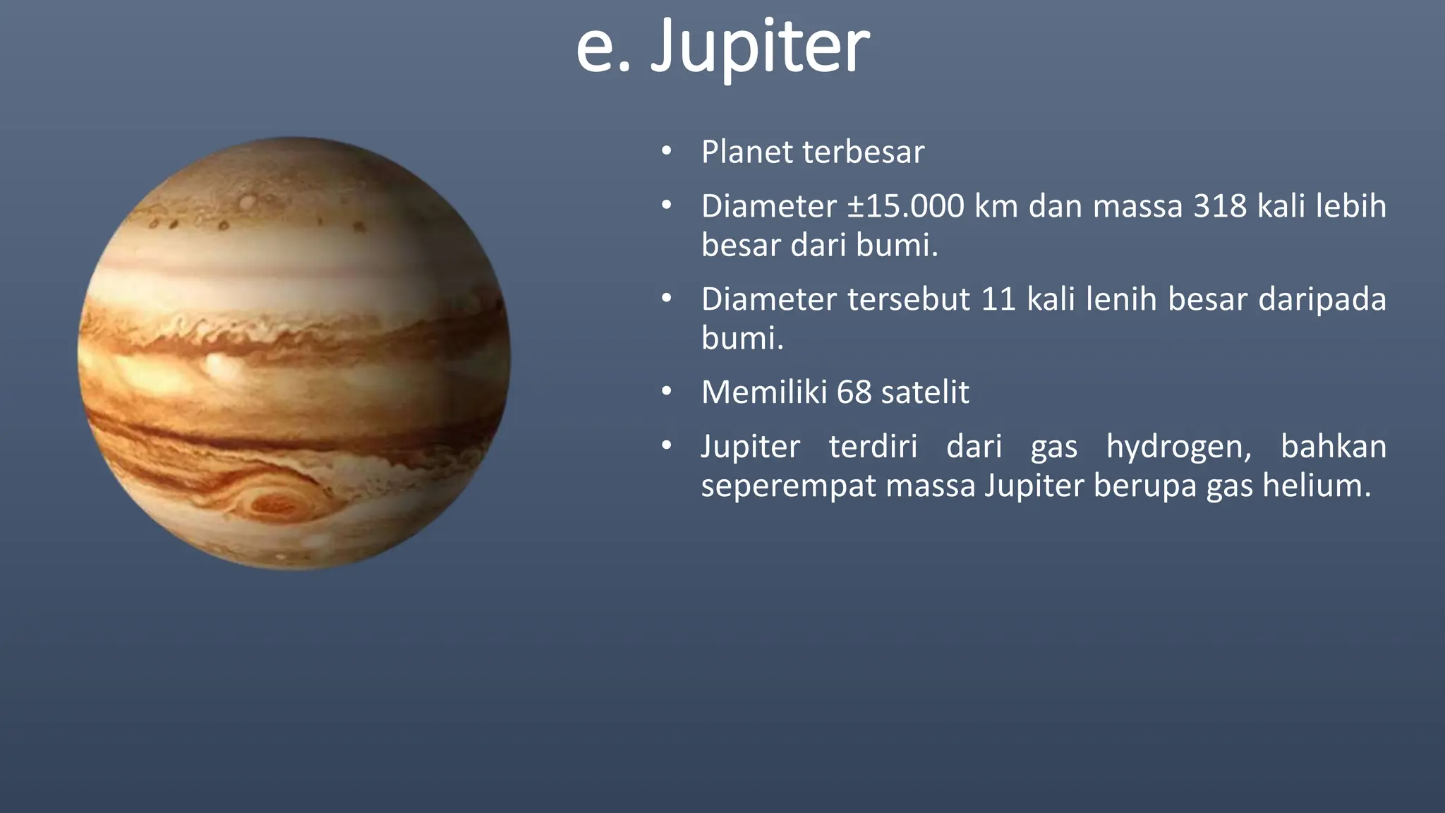 Presentasi mengenai Bumi dan beserta antariksa | PPTX