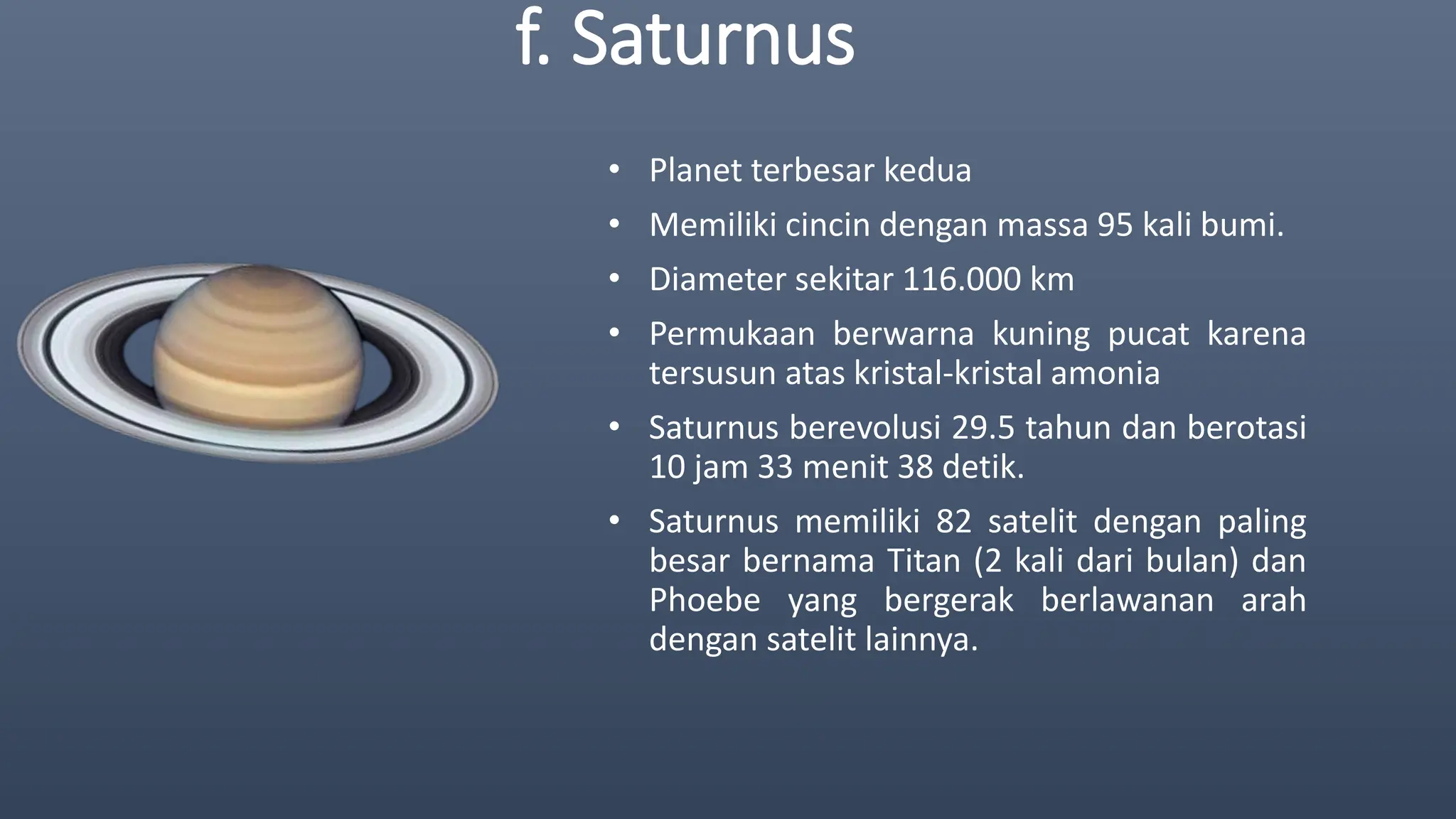 Presentasi mengenai Bumi dan beserta antariksa | PPTX