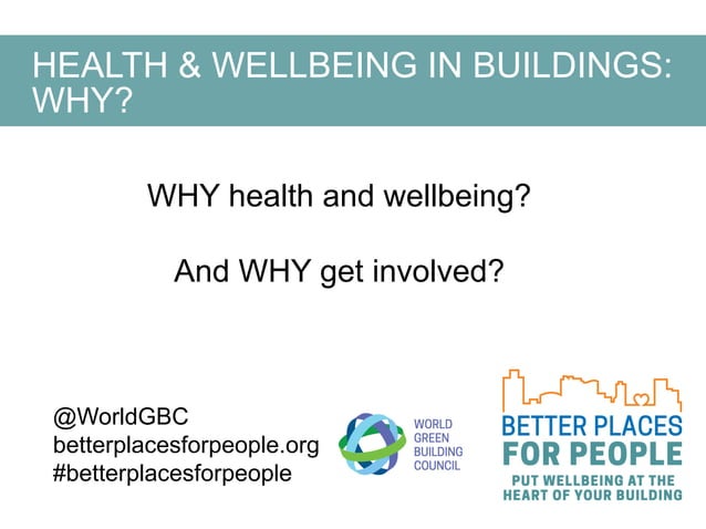 Build Upon Mini Workshop - 1 : Putting Wellbeing at the heart of your ...