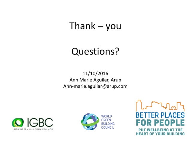 Build Upon Mini Workshop - 1 : Putting Wellbeing at the heart of your ...