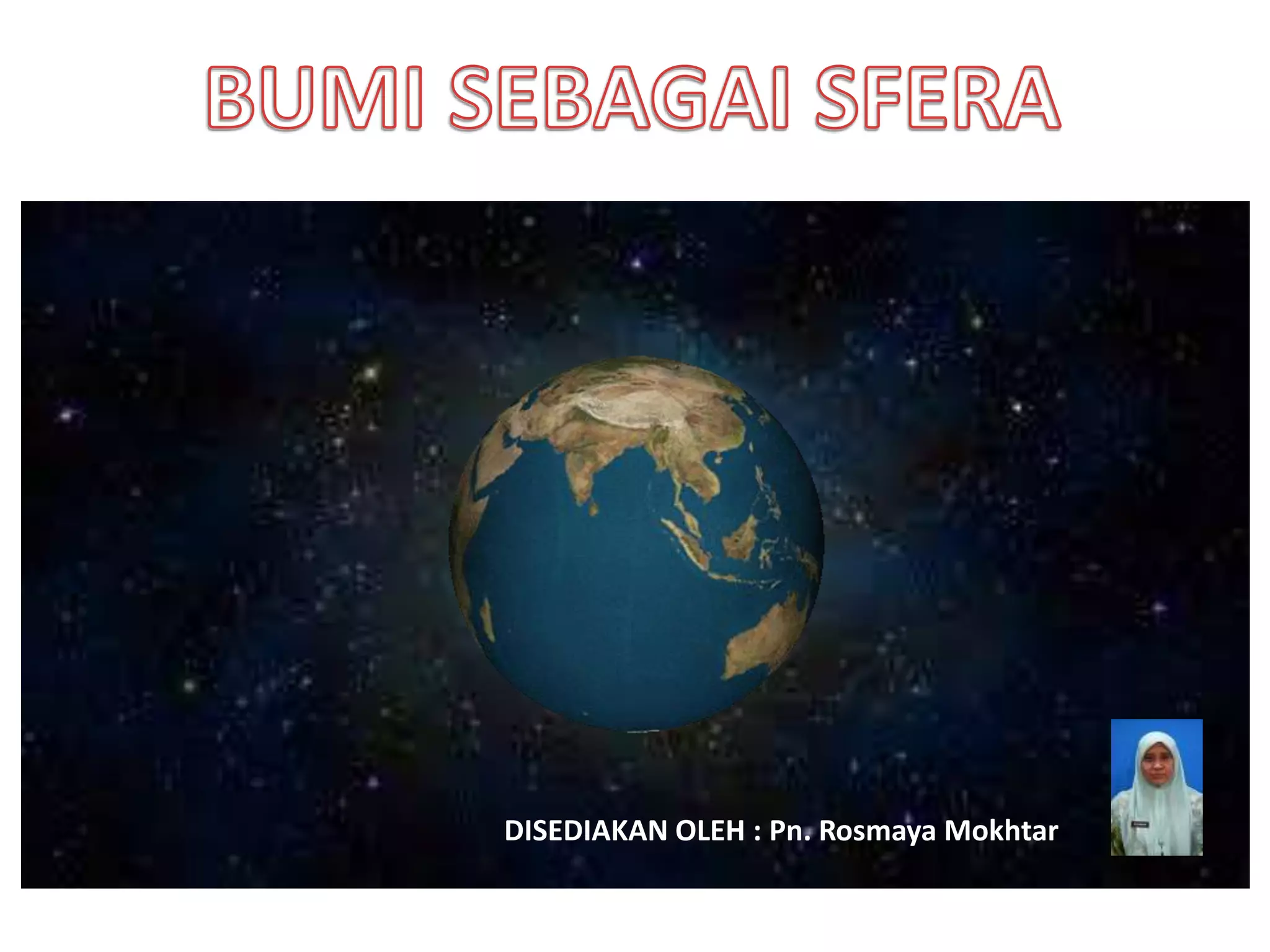 Bumi sebagai sfera - jarak pada permukaan bumi | PPTX
