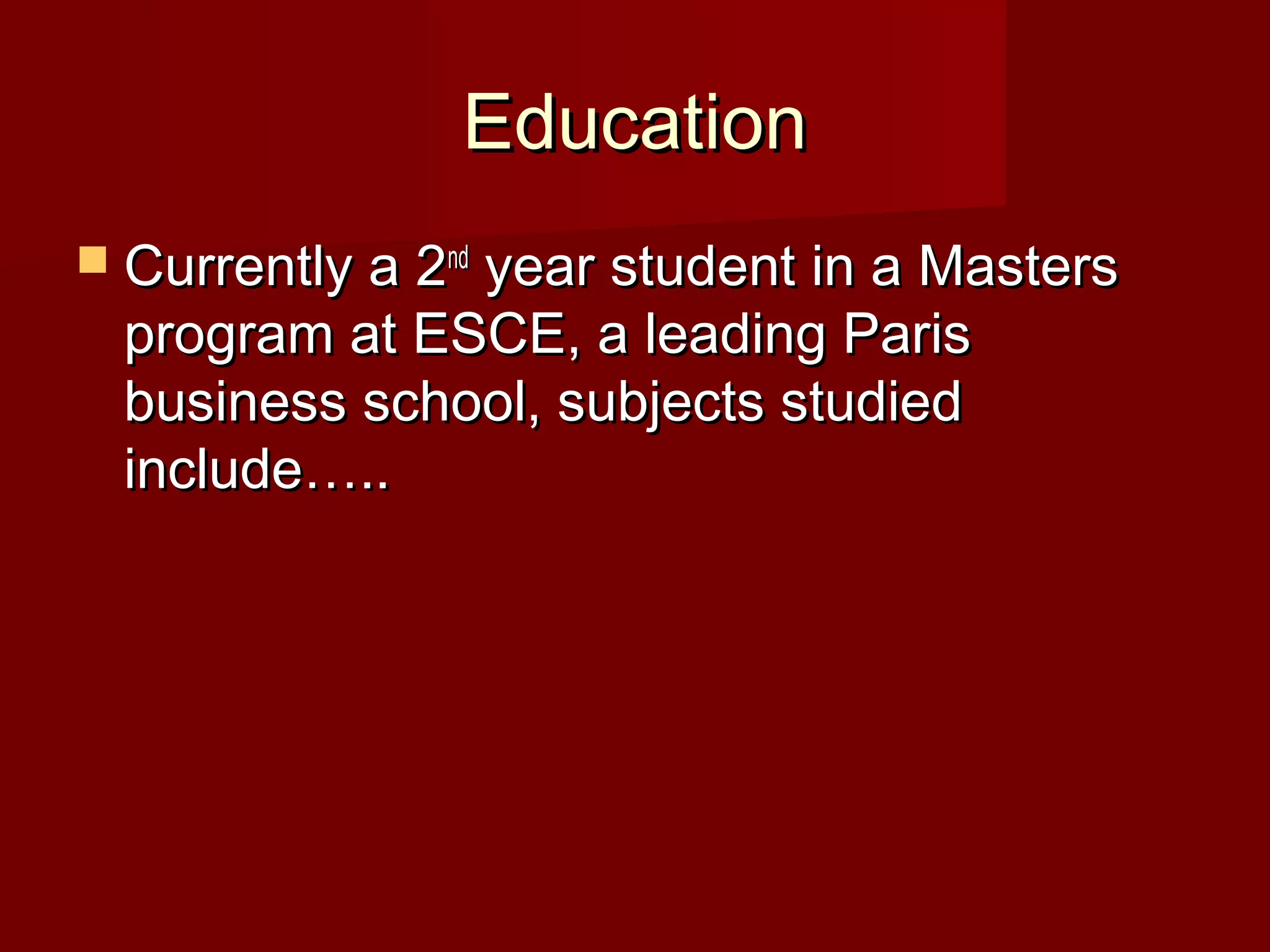 Bump up your cv | PPT