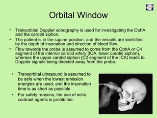 Bedside Ultrasound in Neurosurgery Part 2/3 | PPT