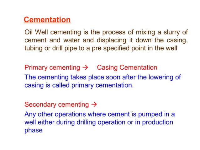 Cementation | PPT