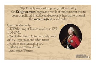 A buncee presentation on the French Revolution | PPT