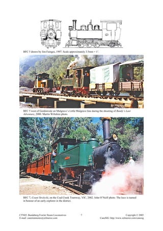 Bundaberg fowler steam locomotives | PDF