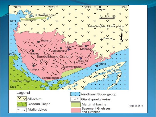 BUNDELKHAND CRATON.ppt.ppt | Geography | Science