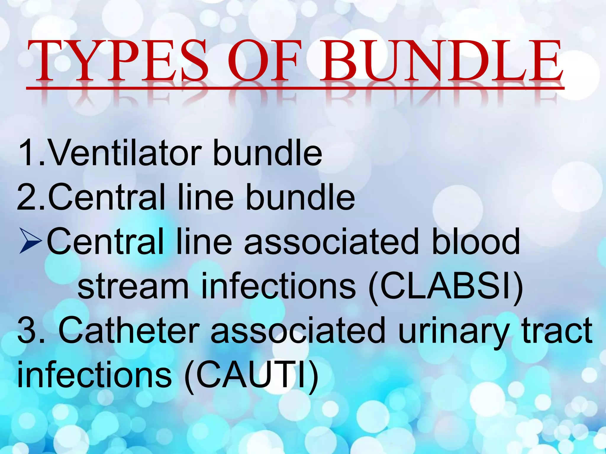 Bundle care | PPTX