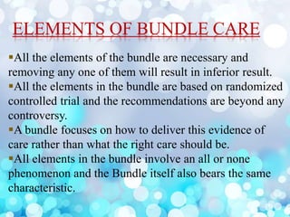 Bundle care | PPTX