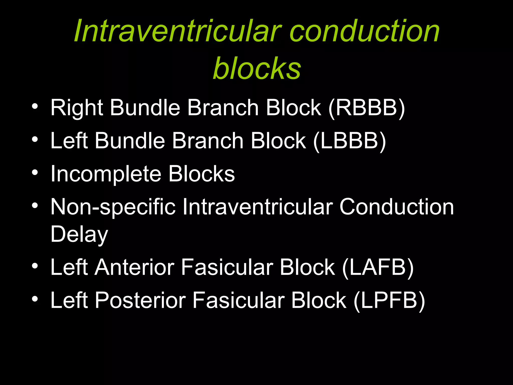 Bundle branch blocks by Dr Sujith Chadala | PPT
