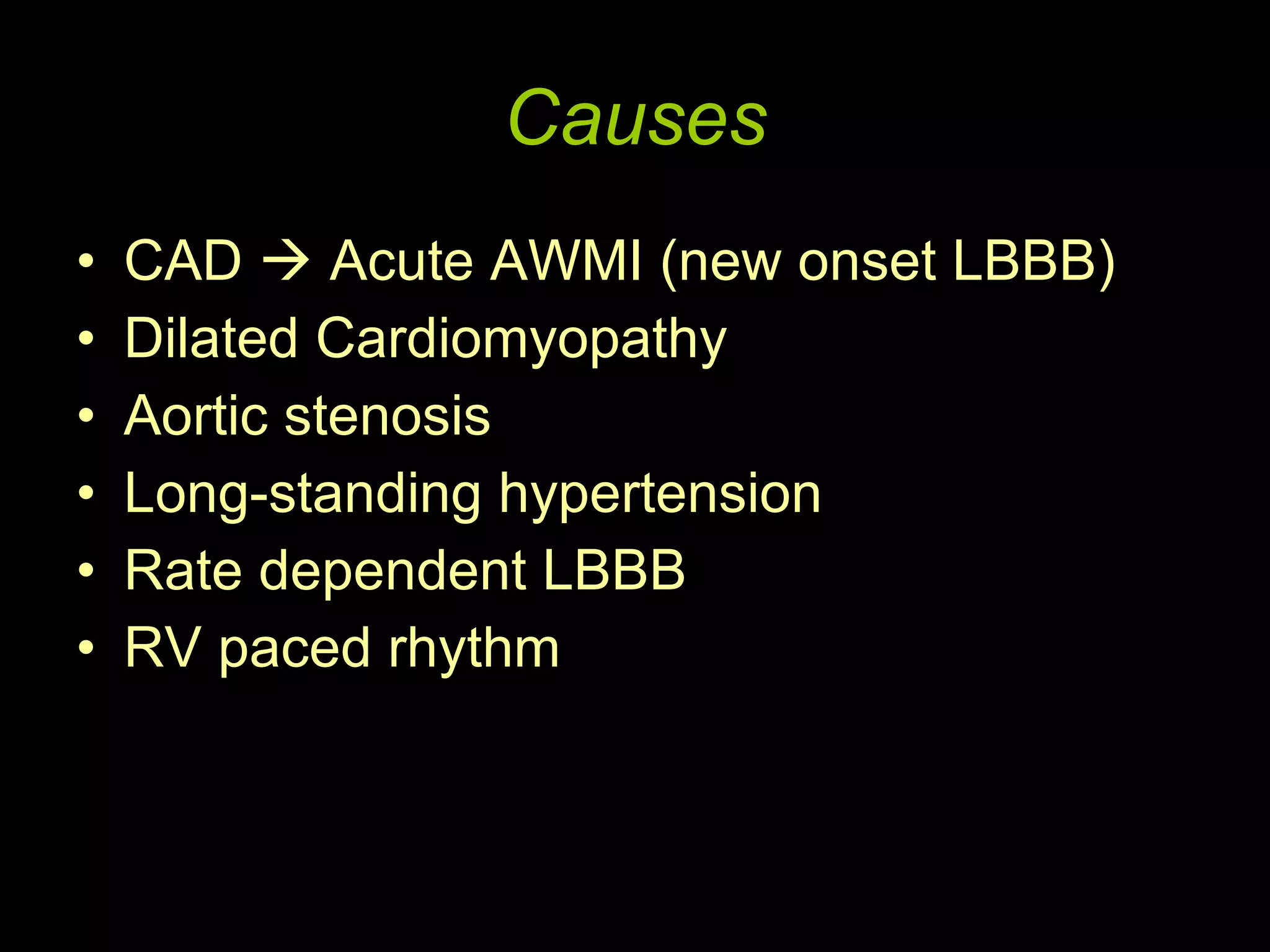 Bundle branch blocks | PPT