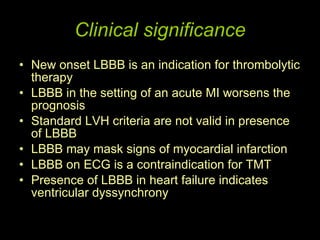 Bundle branch blocks | PPT