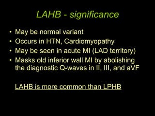Bundle branch blocks | PPT