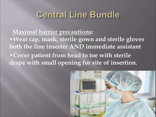 Bundle care for Hospital Accord Infection. | PPT