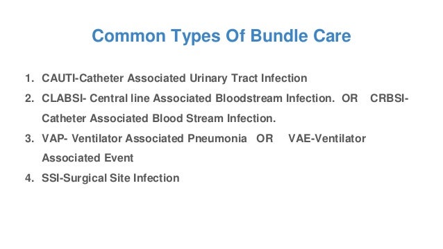 Bundle care under process | PPTX