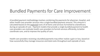 Bundled payment ceu | PPTX