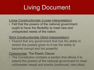 Bundle of Compromises - Civics & Economics | PPT