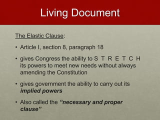 Bundle of Compromises - Civics & Economics | PPT