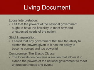 A Bundle of Compromises - for American History | PPTX