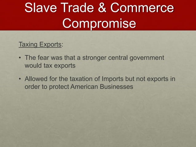 A Bundle of Compromises - for American History | PPT