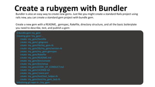 Bundler | PPT