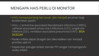 BUNDLES HAIS PENCEGAHAN DAN PENGENDALIAN INFEKSI | PPTX