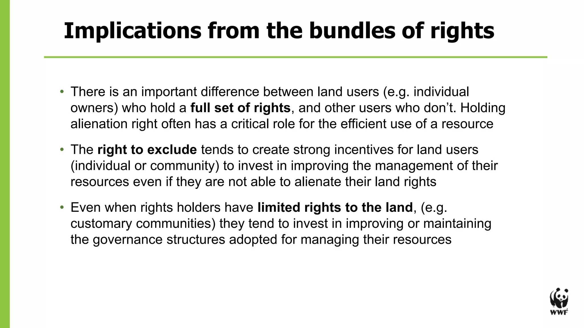Bundles of rights | PPTX