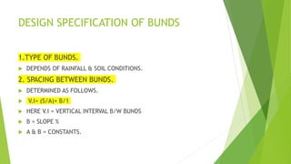 Bunds and their design | PPTX