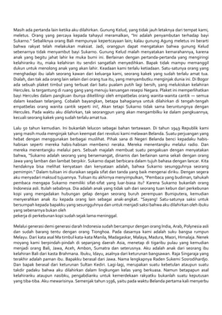 BUNG KARNO : PENYAMBUNG LIDAH RAKYAT | PDF