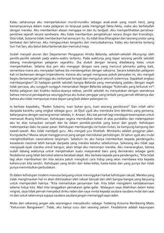 BUNG KARNO : PENYAMBUNG LIDAH RAKYAT | PDF