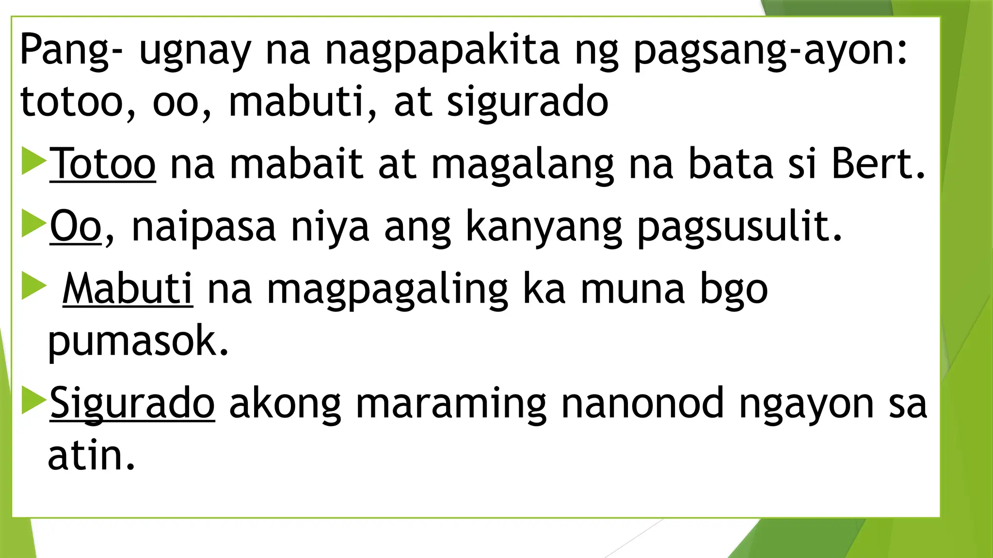 BUNGA AT SANHI GRADE 7 .Naipaliliwanag ang sanhi at bunga ng mga ...
