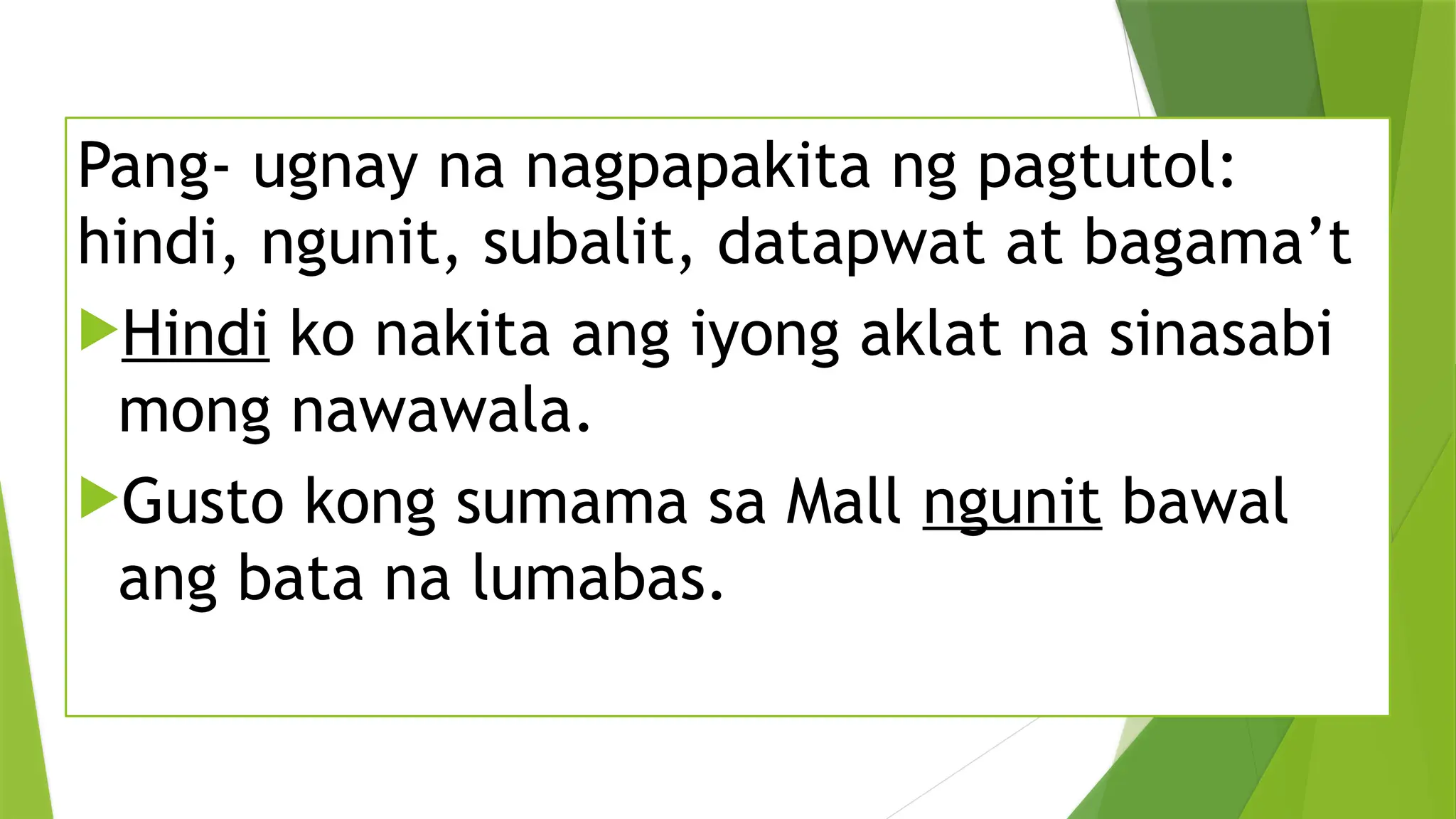 BUNGA AT SANHI GRADE 7 .Naipaliliwanag ang sanhi at bunga ng mga ...