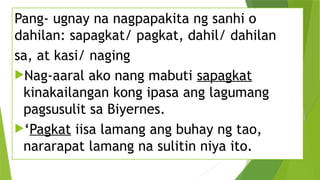 BUNGA AT SANHI GRADE 7 .Naipaliliwanag ang sanhi at bunga ng mga ...
