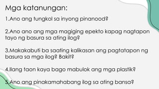 Ang Sanhi at Bunga PowerPoint Presentation | PPTX