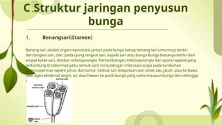 ANATOMI BUNGA, CIRI DAN STRUKTUR SERTA BAGIAN BUNGA | PPTX