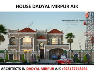 BUNGALOW HOUSE DESIGN ARCHITECTS IN DADYAL MIRPUR AZAD KASHMIR.pdf