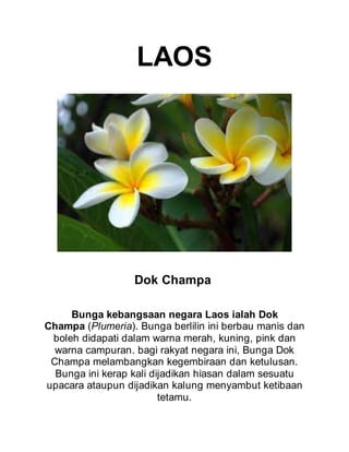 Bunga negara asean | DOCX