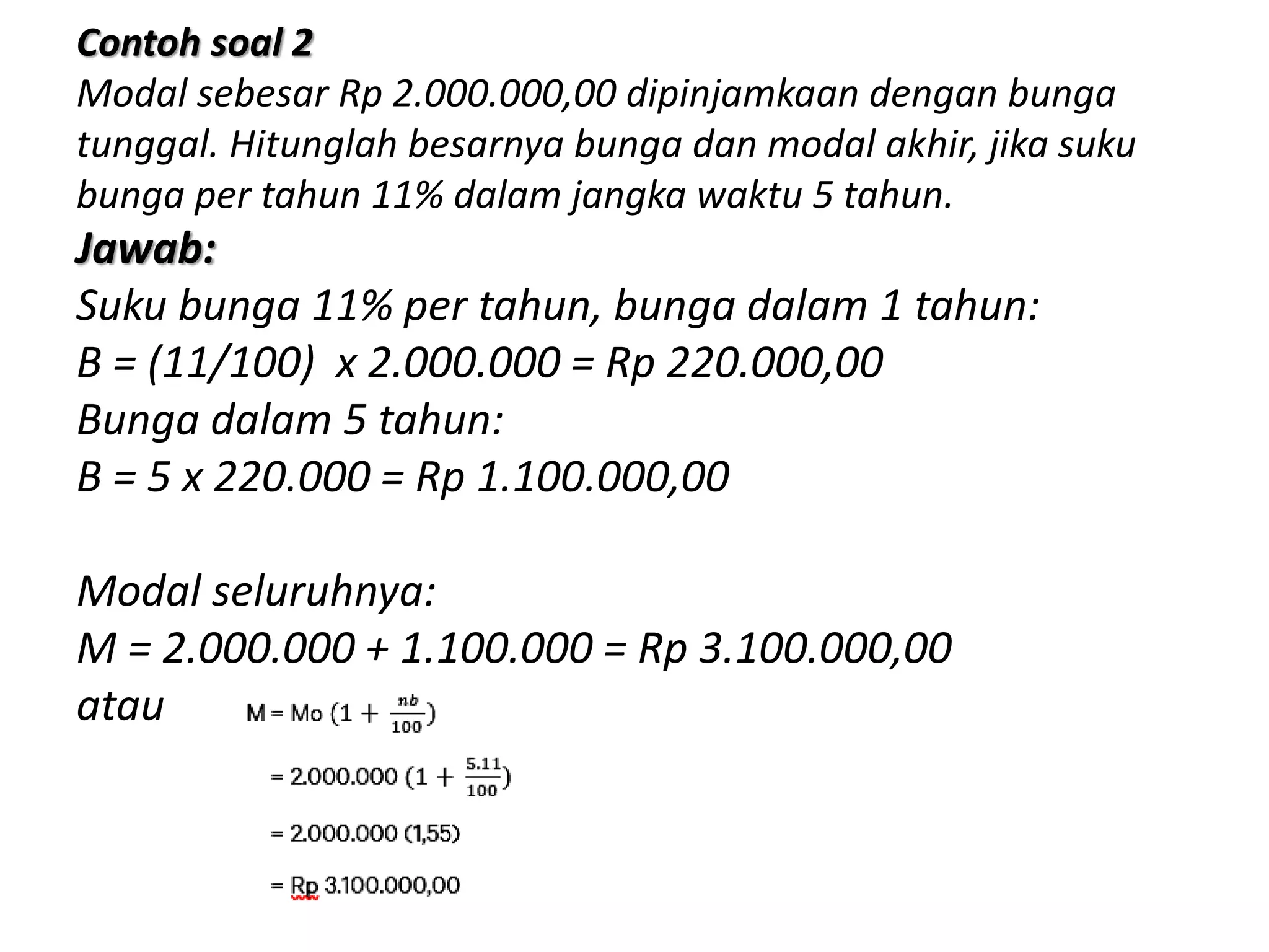 Bunga tunggal | PPTX