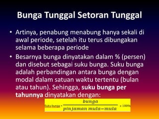 Bunga tunggal | PPTX