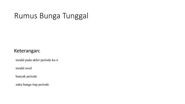 Bunga Tunggal, Bunga Majemuk & Anuitas.pptx