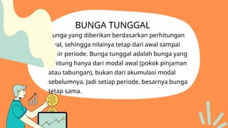 Bunga Tunggal Bunga Majemuk Presentasi Jingga Hijau Kuning dalam Gaya ...
