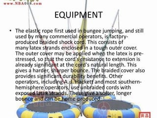 Bungee jumping | PPTX