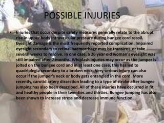 Bungee jumping | PPTX